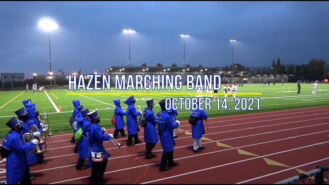 Hazen Highlander Marching Band - 10/14/2021 - YouTube