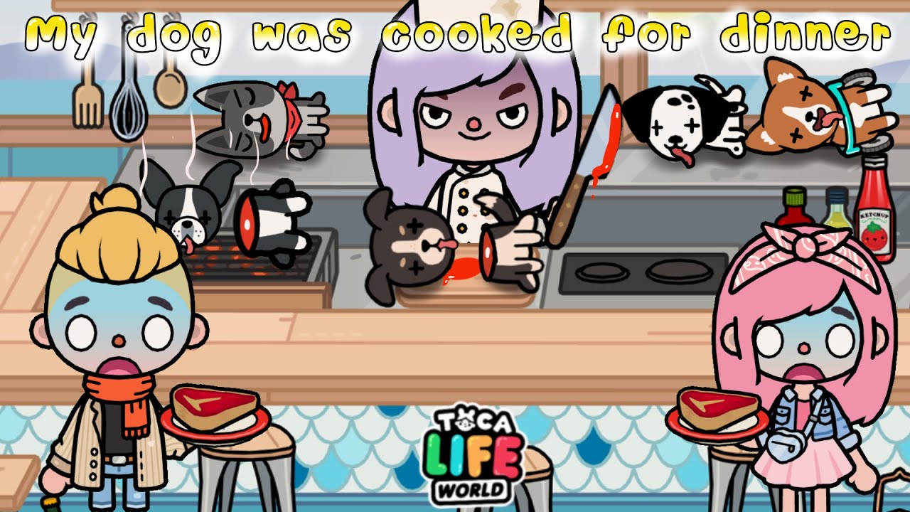 My Dog🐶 Was Cooked For Dinner A Chef Who Wanted To Eat A Dog Toca Boca ...