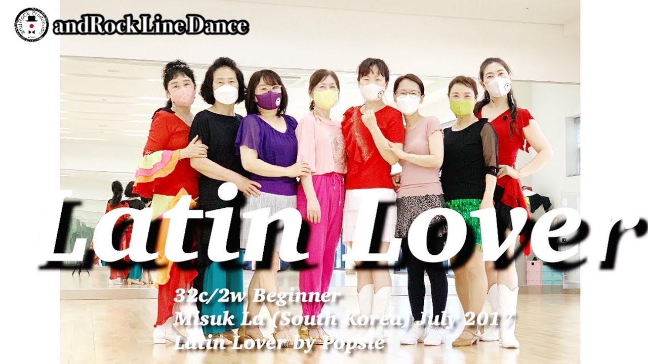 Latin Lover Line Dance(Beginner) - Demo - YouTube