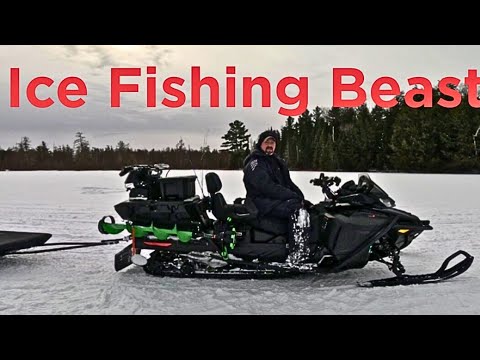 THE ultimate ICE FISHING MACHINE - YouTube