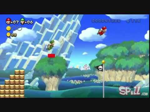 The Loading Bar - New Super Mario Bros U Highlights Part 1/2 - YouTube