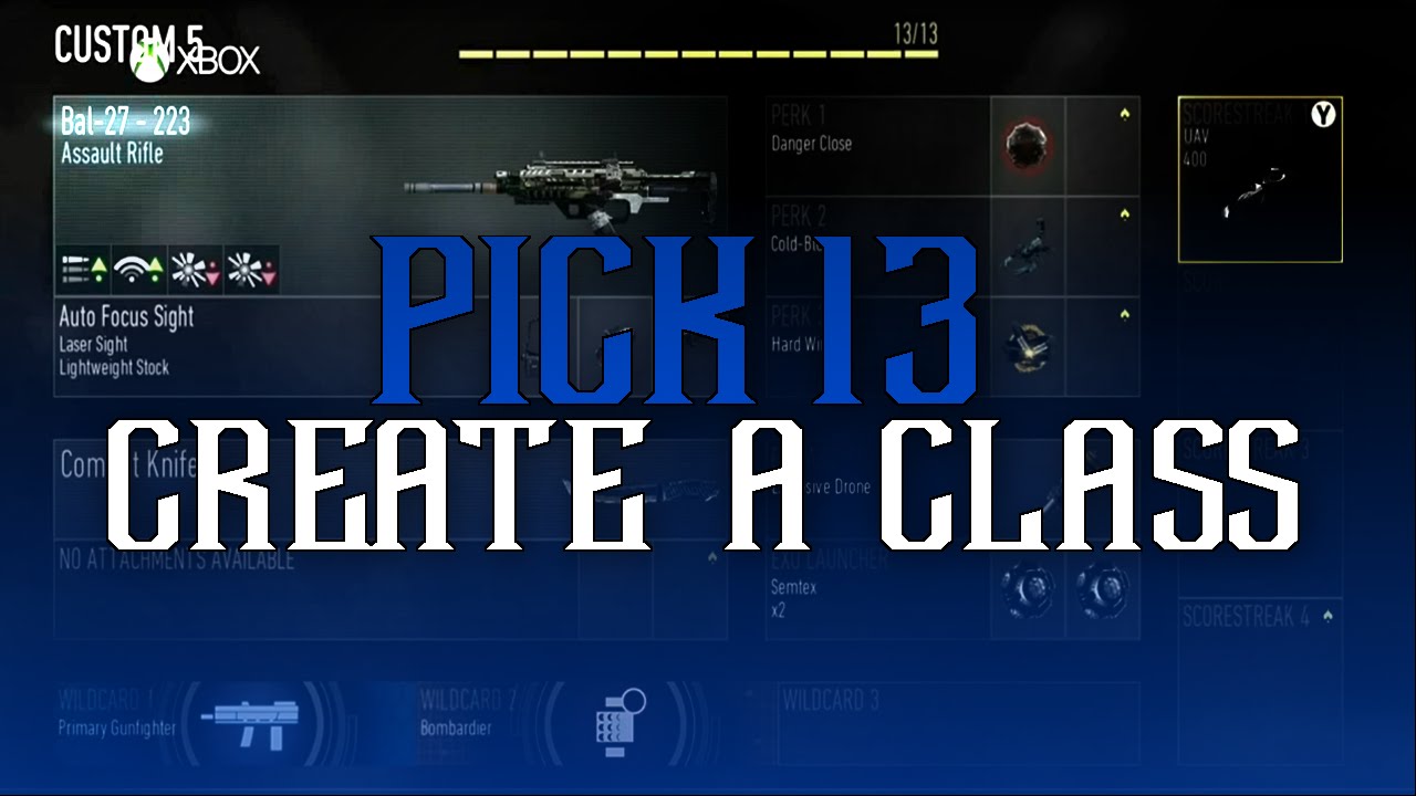 Call of Duty: Advanced Warfare "CREATE A CLASS" Multiplayer Gameplay ...