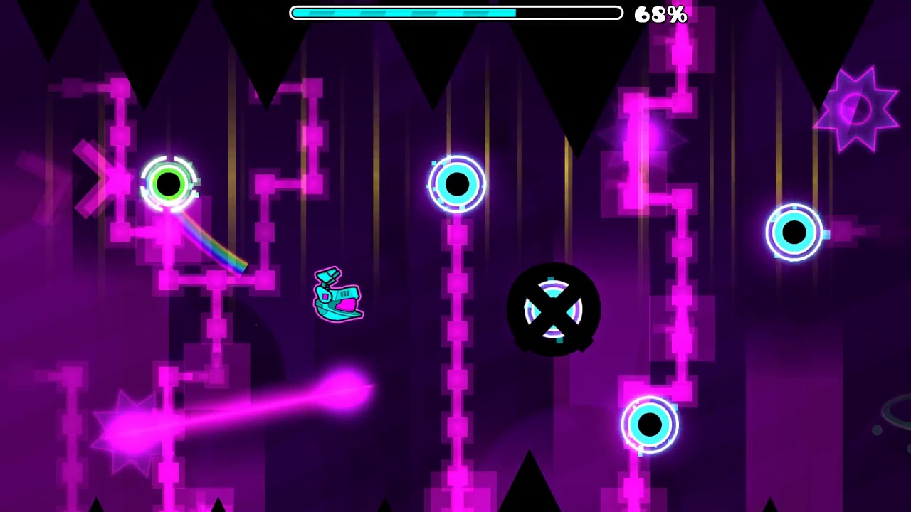 Geometry Dash | VorteX - Albinomaster (Medium Demon) - YouTube