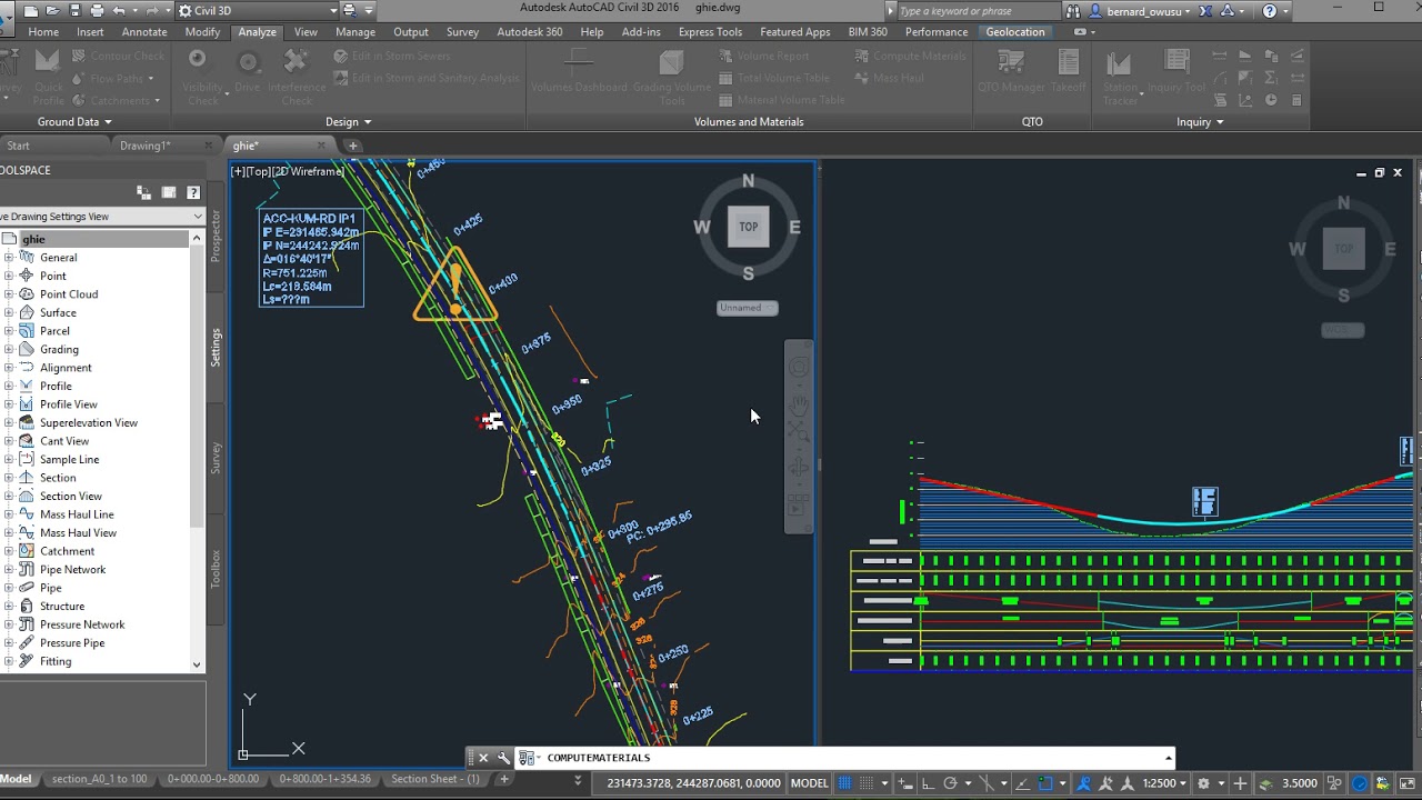 Fundamental of Civil 3D Part 15_quantities_report - YouTube
