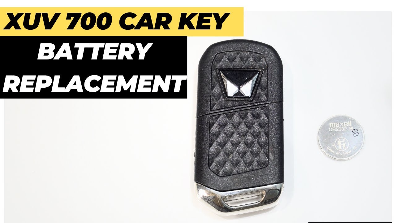Mahindra XUV 700 Key Fob BATTERY Replacement | Easy DIY Guide - YouTube