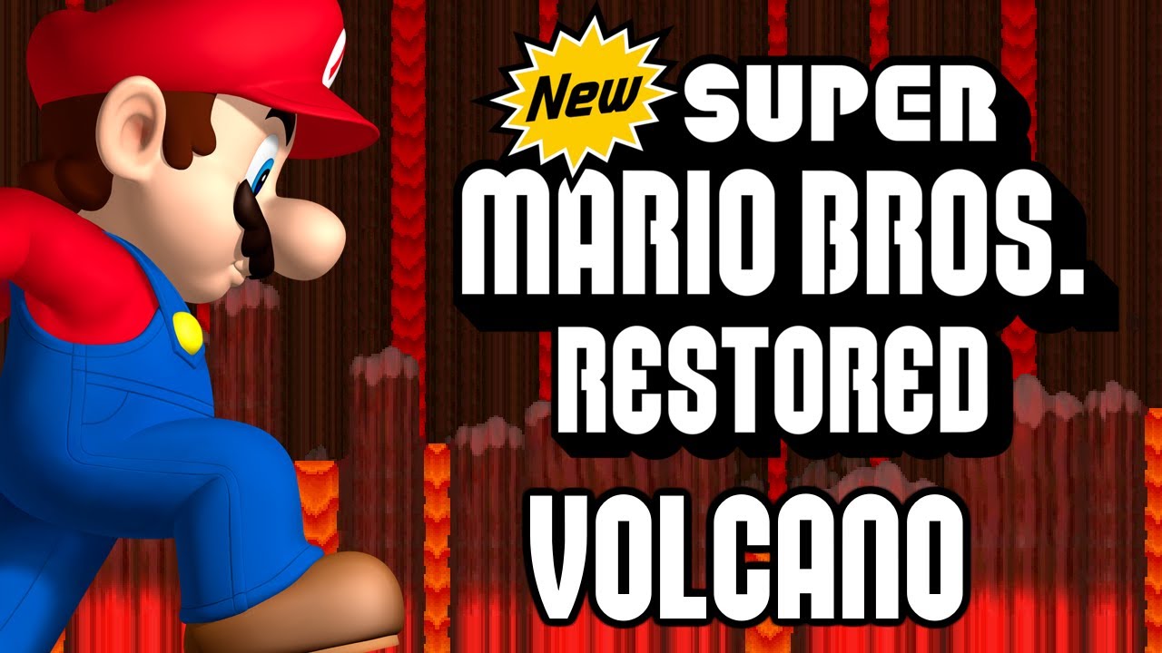 Volcano - New Super Mario Bros. (Restored) - YouTube
