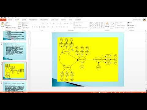 Latihan AMOS - SEM, Input dan Mengolah Data SEM - YouTube