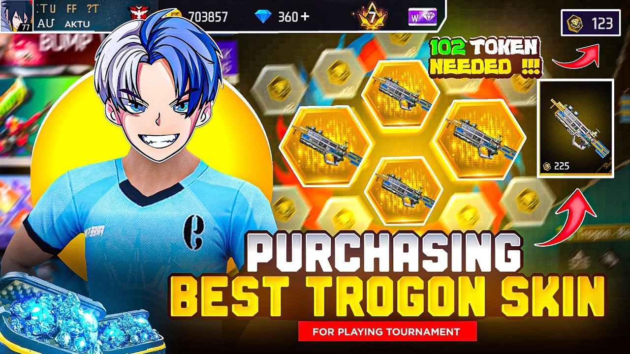 Purchasing🎉 New Trogon Skin Gone Wrong😭|| Garena🤬🤬|| #freefire - YouTube