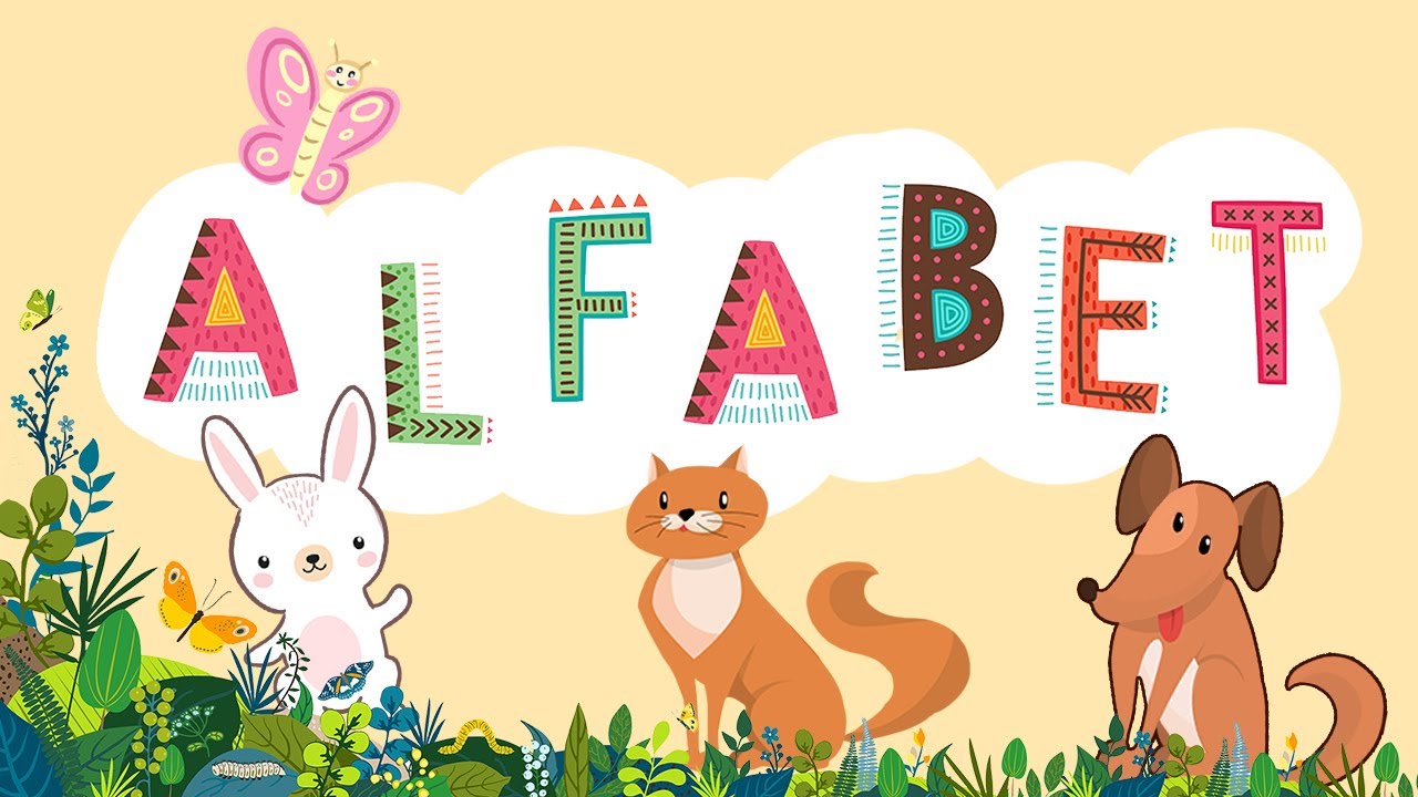 Alfabetul cu animale I Învățăm literele și cântăm - YouTube