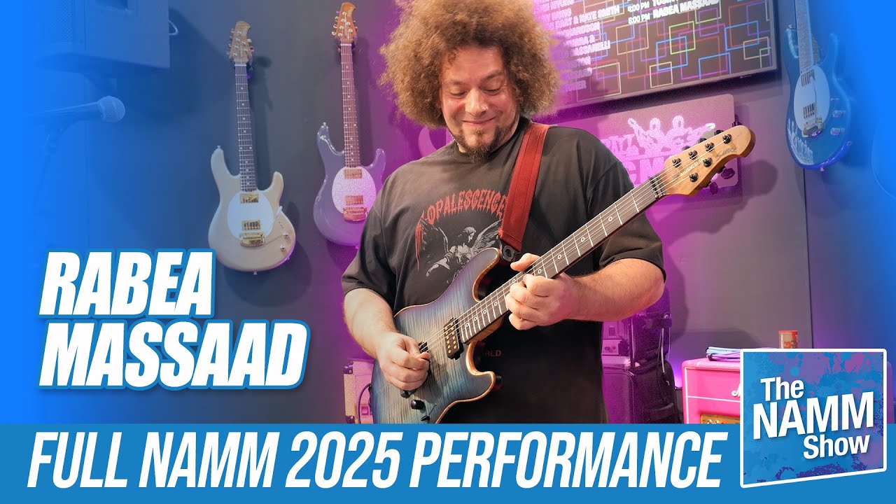Rabea Massaad's INSANE NAMM 2025 Performance - YouTube