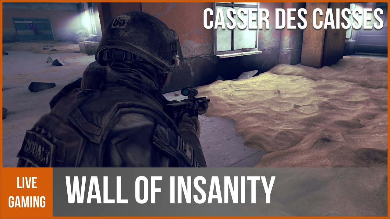 Wall of Insanity - découverte [live gaming] - YouTube