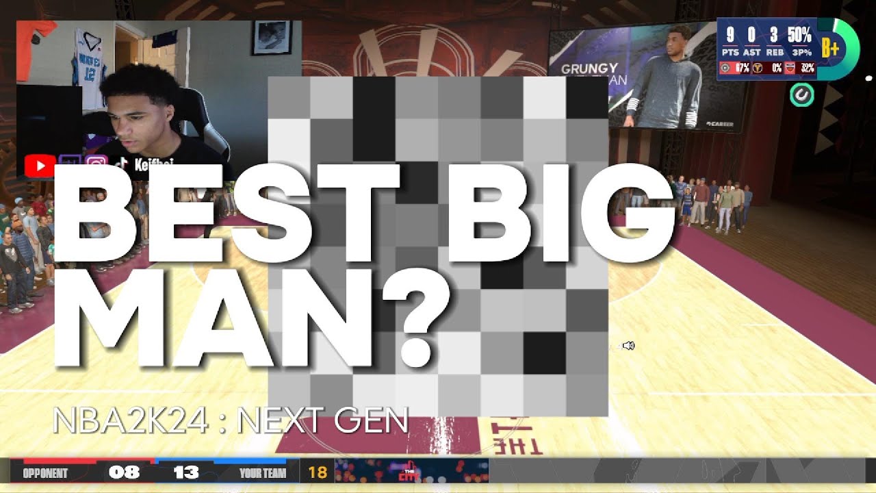 KRISTAPS PORZINGIS IN 2K24? BEST BIG MAN IN NBA2K24 l BLOCKS , REBOUNDS ...