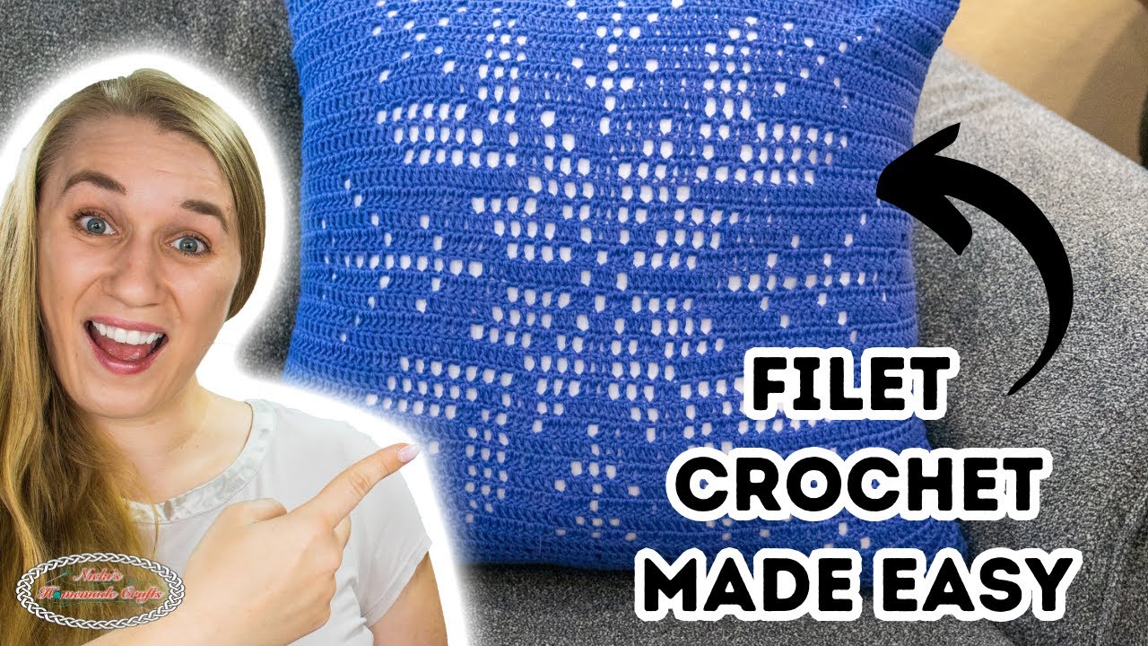 FILET CROCHET Made Easy with 30 Patterns + 30 Graphs + 26 Video ...