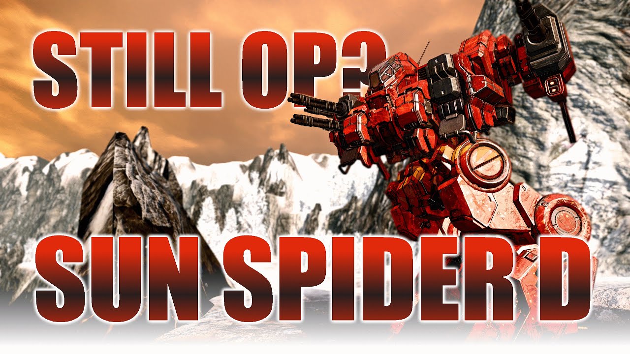 Is the Sun Spider D still OP in Mechwarrior Online? - YouTube