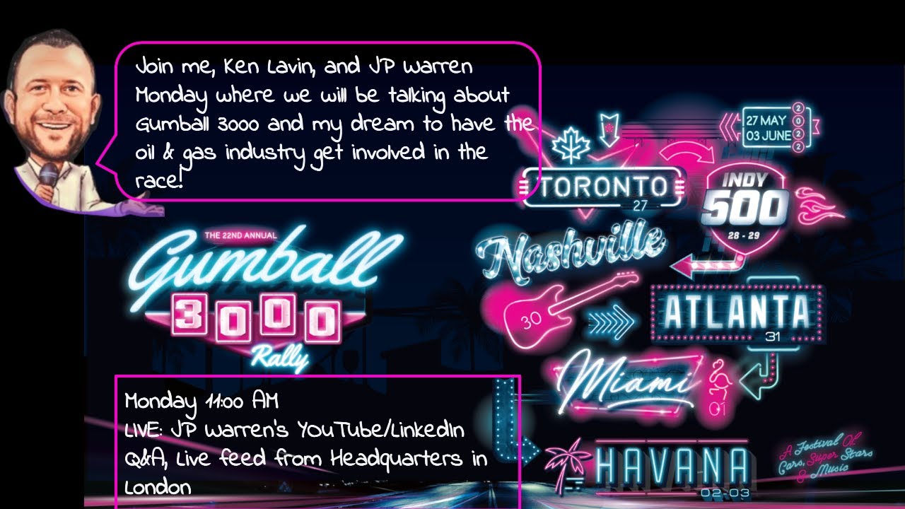 Gumball 3000 with Ken Lavin & Lee Bailey of Gumball 3000 - YouTube