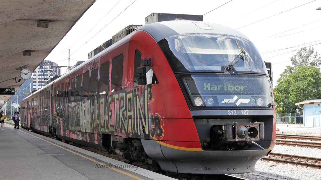 [SIEMENS Desiro] Sž Class 312 EMU For Maribor | Ljubljana - YouTube