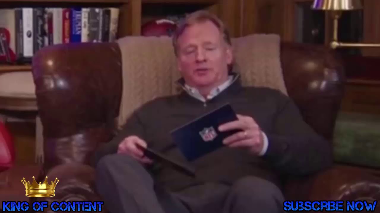 Roger Goodell Sits In Chair Falls Falling Asleep In Recliner 2020 NFL ...