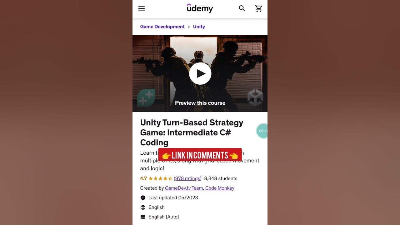 Unity Turn-Based Strategy Game: Intermediate C# Coding - YouTube