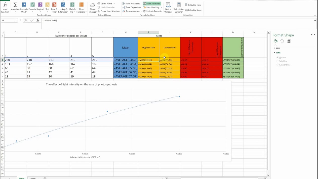 GCSE Biology Adding Range Bars In Excel YouTube gcse-biology-adding-range-bars-in-excel-youtube
