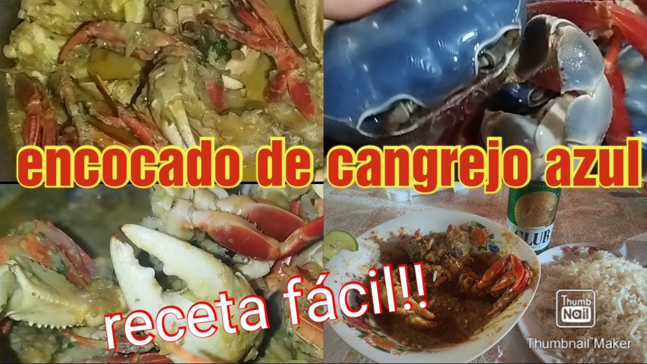 Encocado de Cangrejo / receta fácil /Ecuatoriana - YouTube
