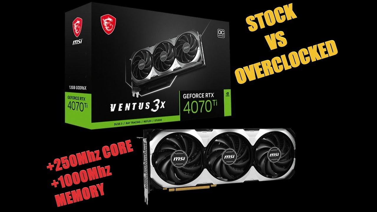 4070 Ti Overclock results - YouTube