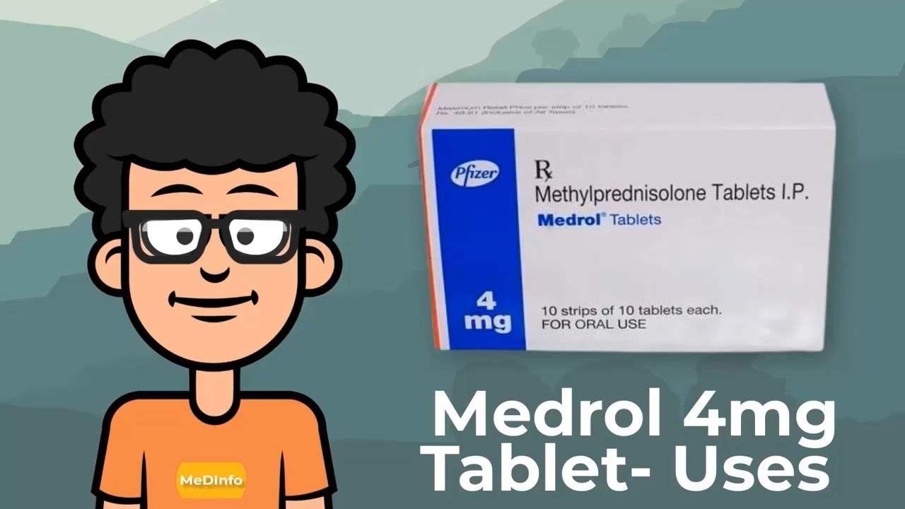 Medrol 4mg Tablet Uses | Medrol 4mg Tablet dose | Medrol 4mg review ...