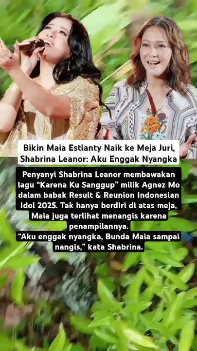 Bikin Maia Estianty Naik ke Meja Juri #shorts #maiaestianty #shorts #trending #fypシ゚viral - YouTube