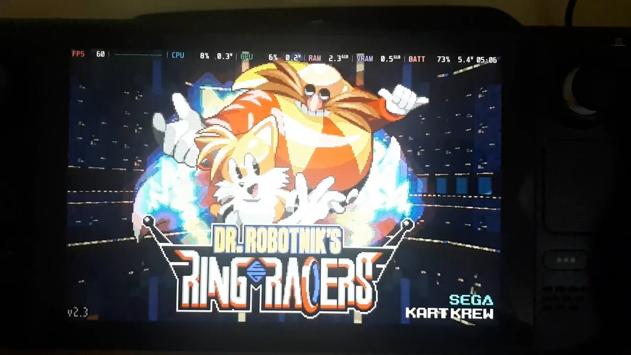 Dr. Robotnik's Ring Racers [Steam Deck] - YouTube