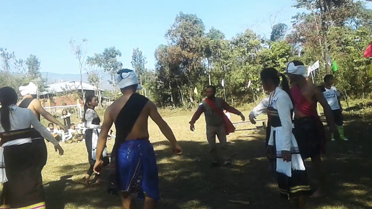 THADOU KUKI CULTURAL DANCE :JANGMOUL VILLAGE MANIPUR - YouTube