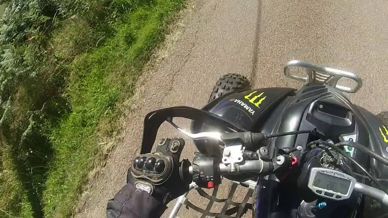 700 Raptor 400 Triton - YouTube