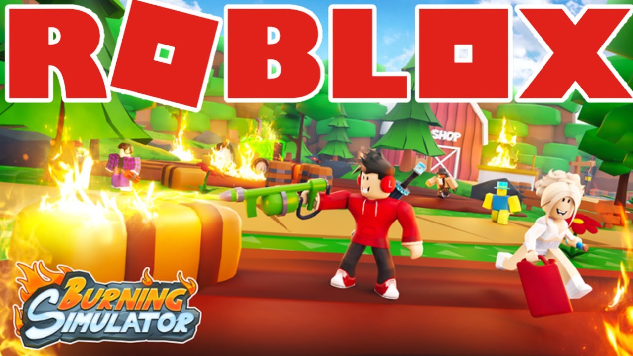 ROBLOX: Burning Simulator - YouTube