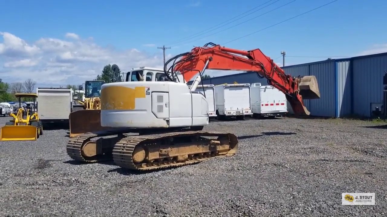 2011 Link-Belt 225 Hydraulic Excavator at Auction June 5th - YouTube