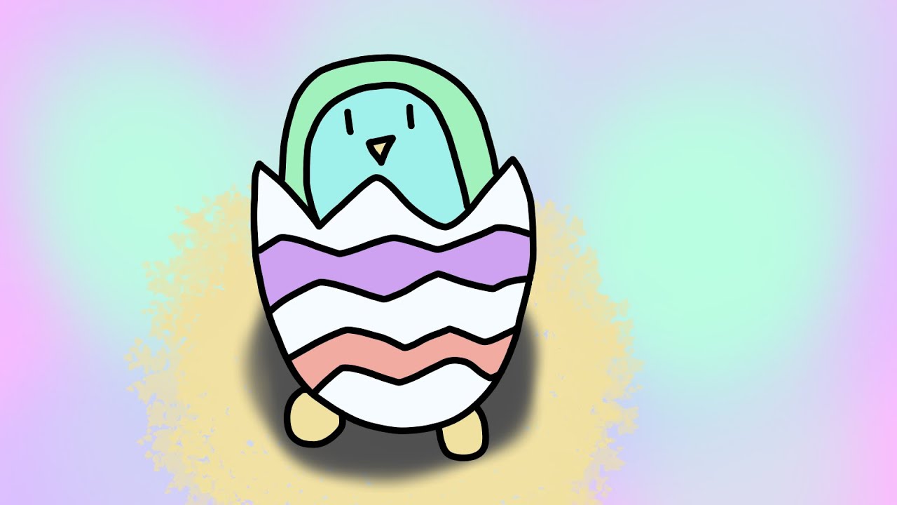 Easter Penguin Drawing Timelapse - YouTube