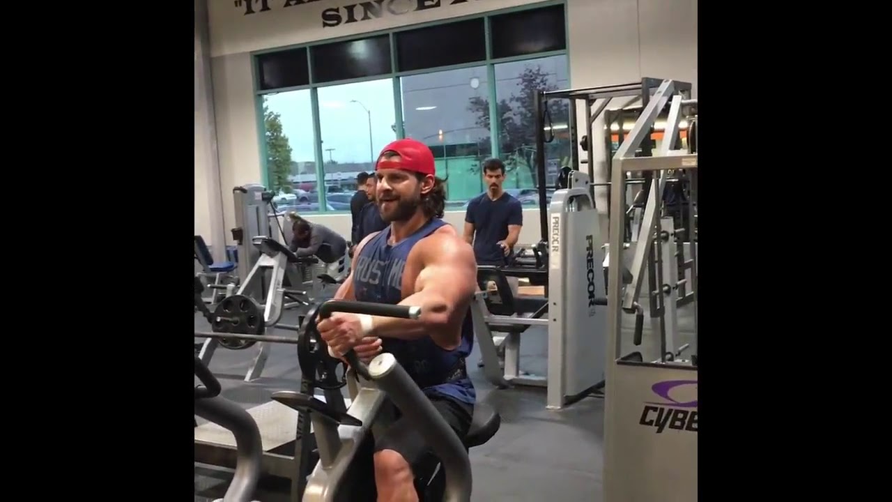 SEATED ISO-ROWS (PLATE LOADED) ONE-ARM WITH DROP SETS - YouTube