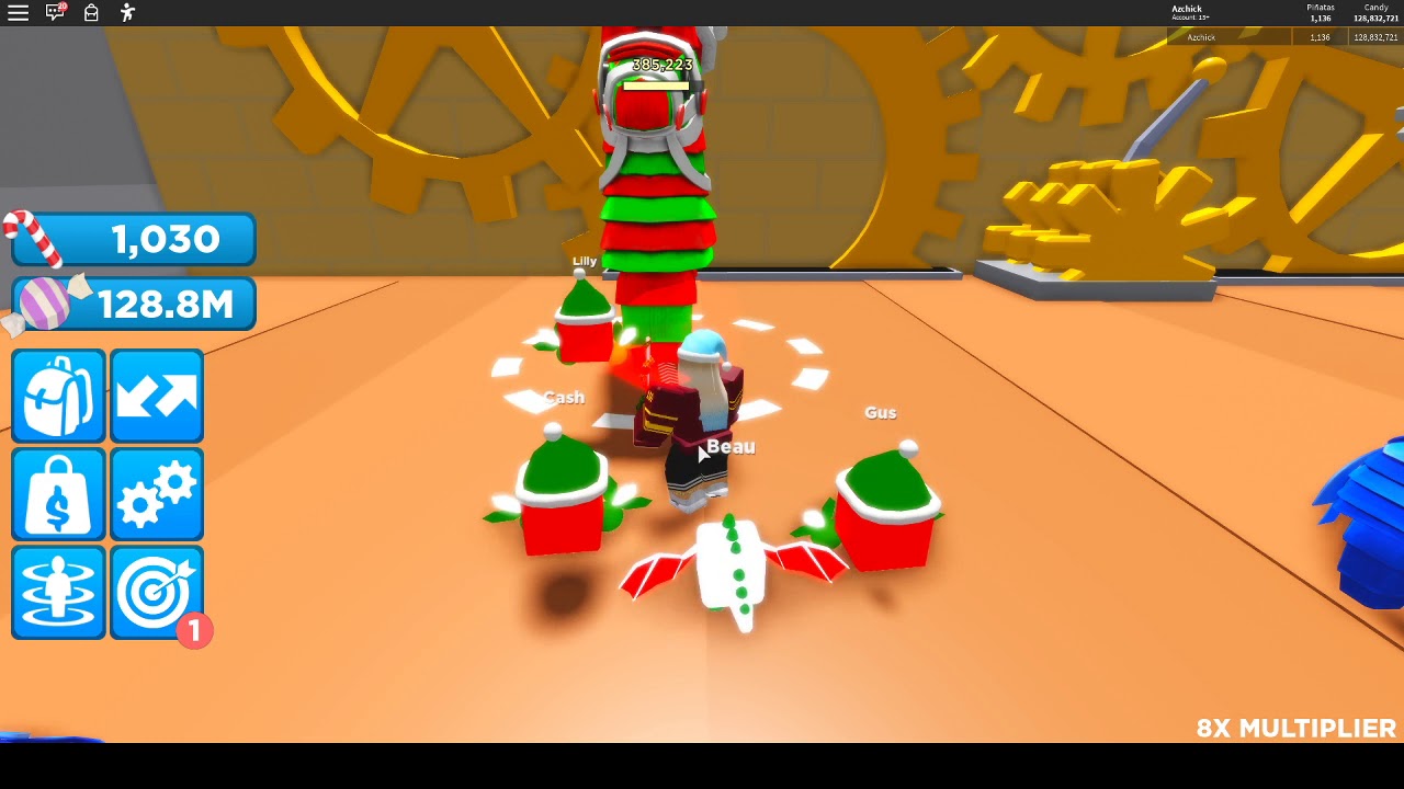 Roblox ll Pinata Simulator [Candy Land/Christmas Event] - YouTube