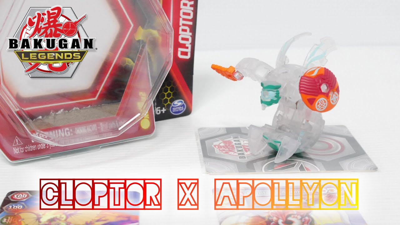 PYRUS/HAOS CLOPTOR x APOLLYON Single Pack | Bakugan Legends | BAKUGAN ...