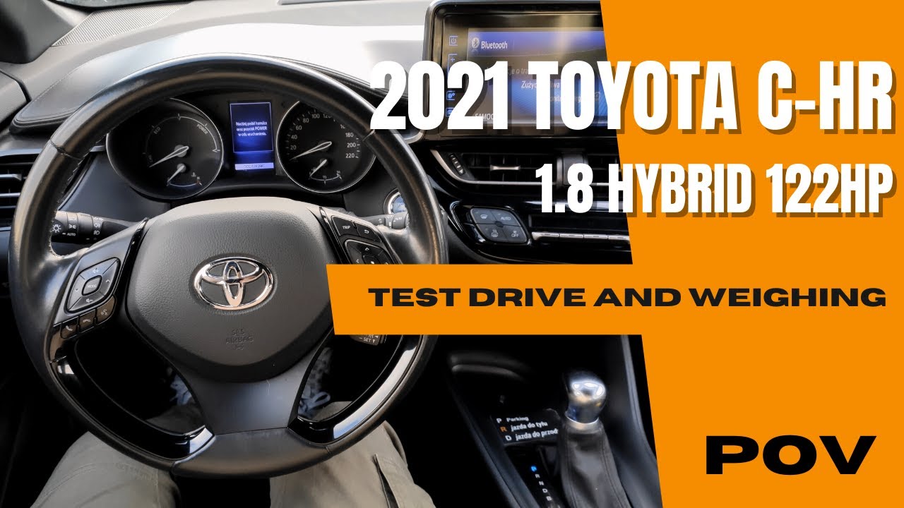 Toyota C-HR 2021 (1.8 Hybrid 122HP) | 4K POV Test Drive | Acceleration ...