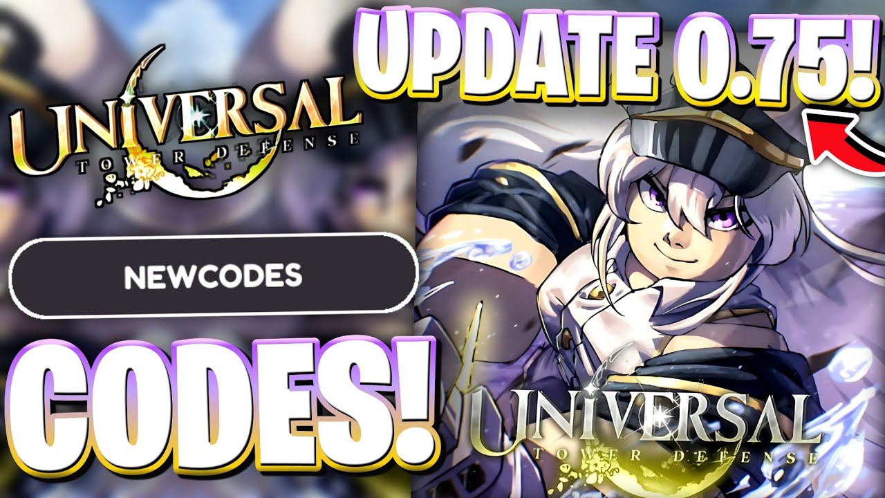💥UPDATE 0.75! WHITE ROSE UPDATE CODES FOR UNIVERSAL TOWER DEFENSE ...