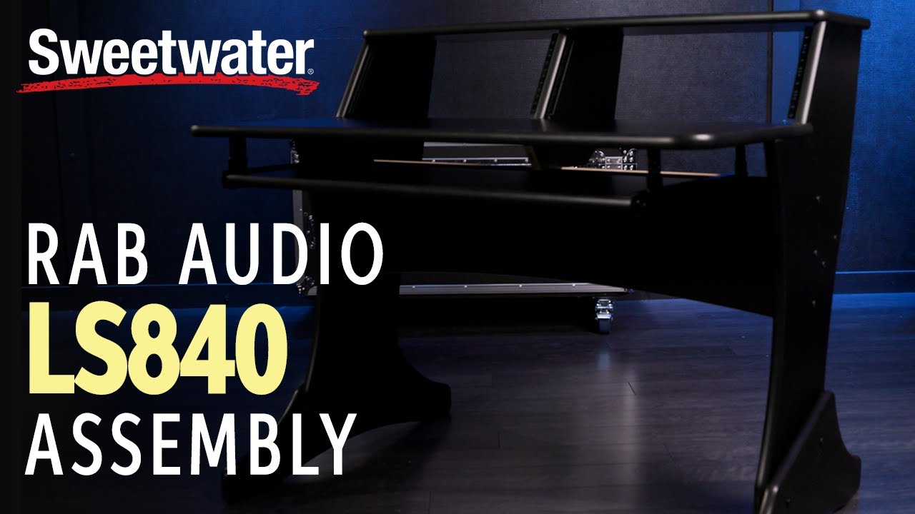 RAB Audio Pro Rak LS840 Studio Workstation Overview - YouTube
