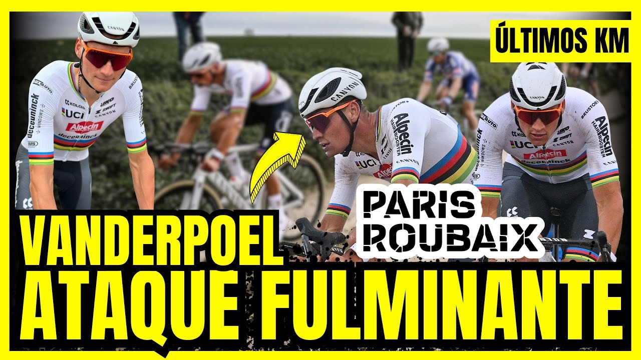 IMPRESIONANTE TIEMPO PARA GANAR LA PARIS ROUBAIX 2020 - YouTube