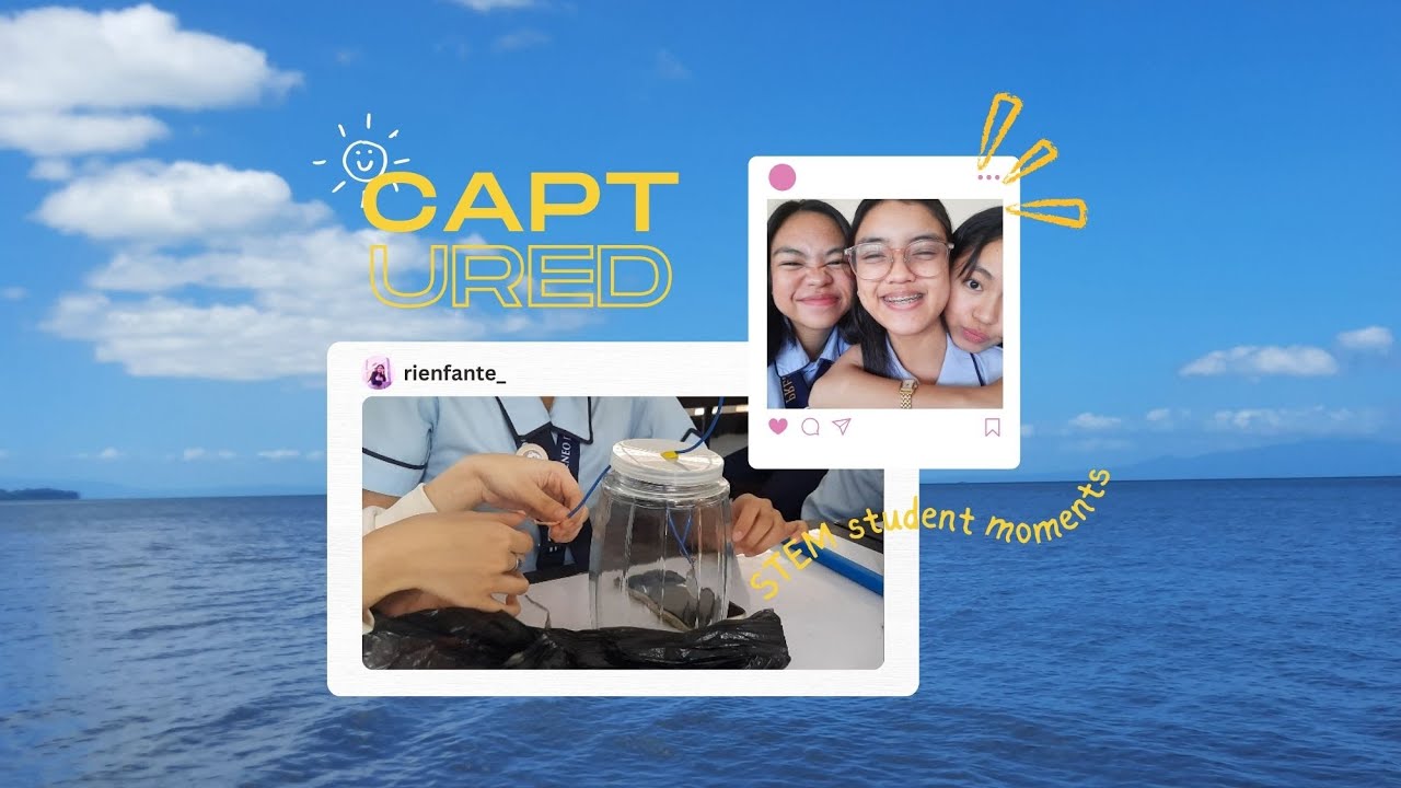 CAPTURED: As a STEM Student... | work immersion and more! - YouTube