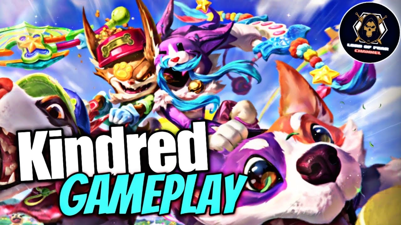 Wild Rift Kindred Gameplay (New Champion) Build & Runes - YouTube