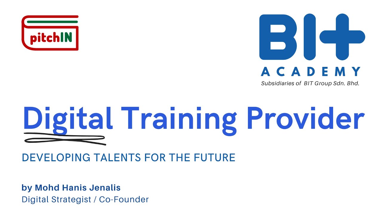 BIT Academy PitchIN Video - YouTube