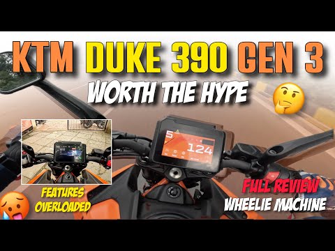 THE BEST BIKE BELOW 400CC 🤔 ? DUKE 390 GEN 3 REVIEW 🔥 | KTM INDIA | TELUGU MOTOVLOGGER