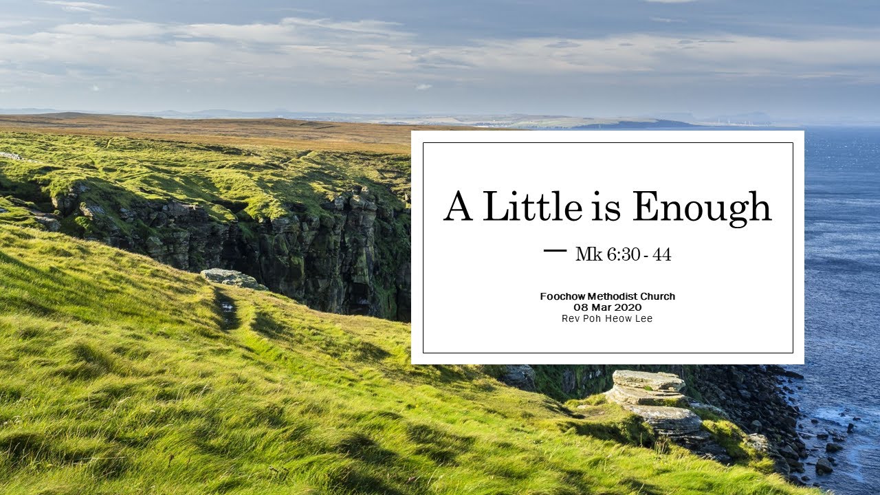 A little is enough - YouTube