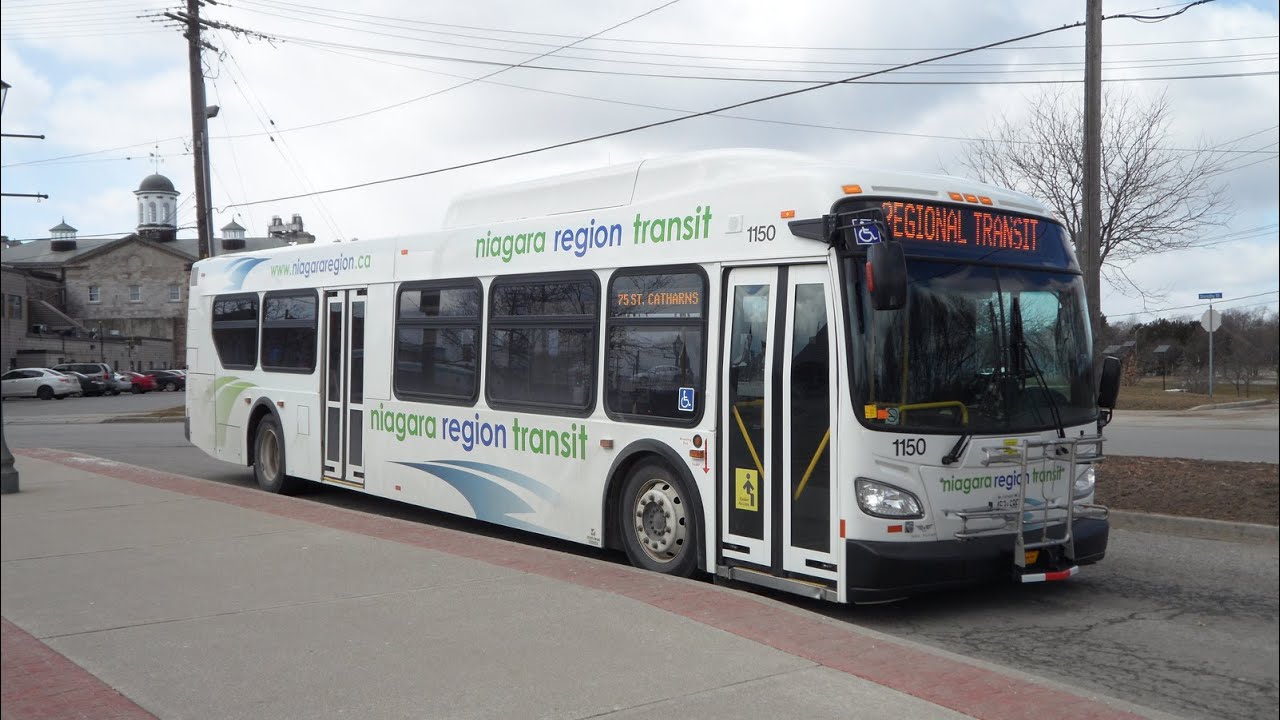 Niagara Region Transit New Flyer Xcelsior XD40 1150 - YouTube