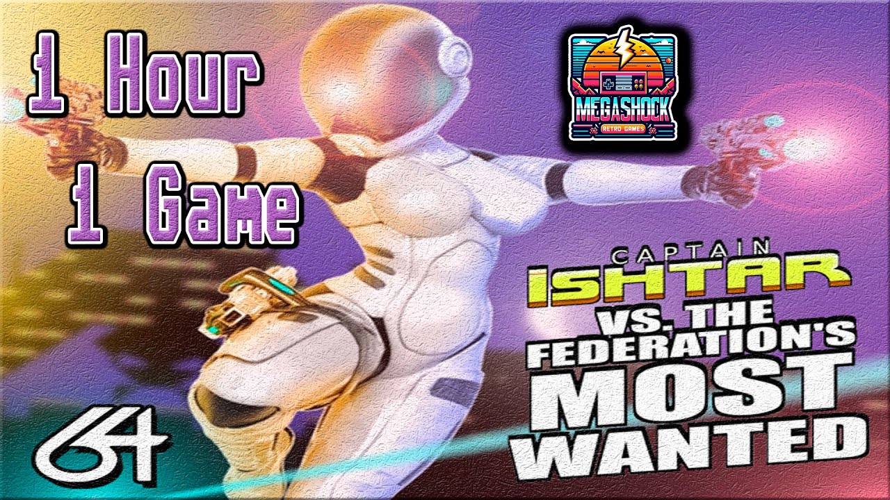 1hour 1 Game Captain Ishtar 2 En Real Machine C64 Rev E Sidekick! - YouTube