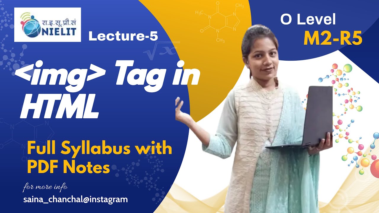 lecture-5 m2r5 img tag use in html || what is img in html || img tag in html in hindi #mcawali ...
