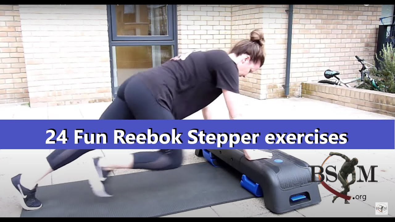 24 Aerobic Stepper Exercises (Reebok Deck) - YouTube