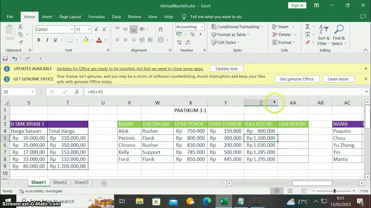Tugas SKD Praktikum 3.1 - YouTube